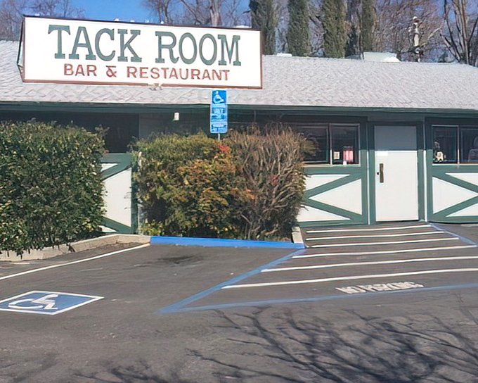 The unassuming exterior of Tack Room Bar & Restaurant proves once again that you can't judge a steak by its storefront. Culinary treasures often hide in plain sight.