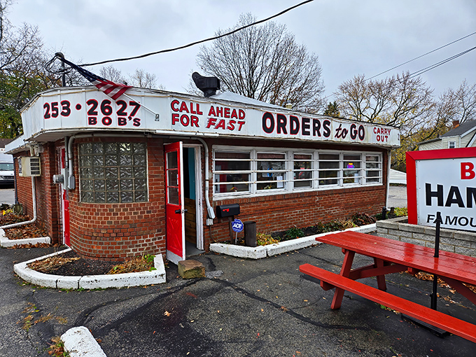 Time travel doesn't require a DeLorean—just a trip to this brick diner where the 1950s live on in all their neon-signed, burger-flipping glory.