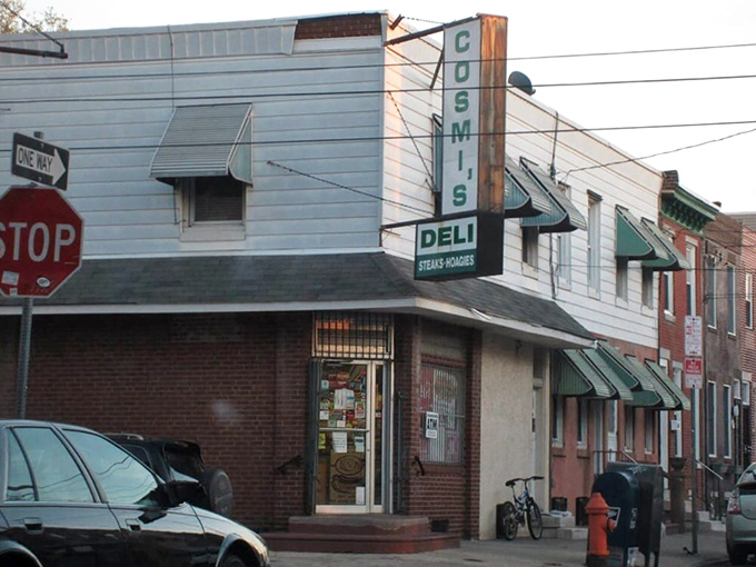 The unassuming corner storefront that houses sandwich perfection. Like finding Shakespeare performing in a high school auditorium – unexpected brilliance awaits inside.