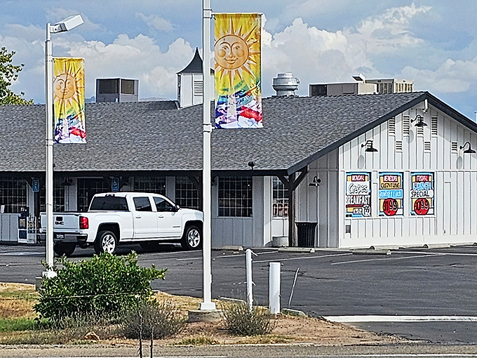 The unassuming exterior of Blossom Trail Cafe belies the culinary magic happening inside. Sometimes the best treasures come in modest packages.