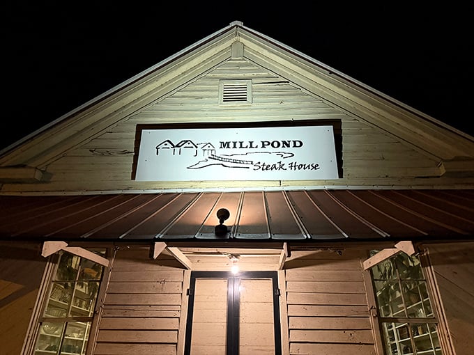 Don't let the humble exterior fool you – this unassuming country building houses culinary treasures that make the winding drive to Rembert absolutely worth it.