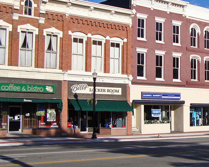 Downtown Bryan's historic architecture tells stories with every brick—Victorian details and classic storefronts creating a living museum of small-town Americana.