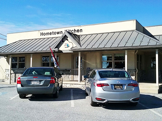 The unassuming exterior of Hometown Kitchen in Quarryville hides culinary treasures that would make even the most jaded food critic weep with joy.