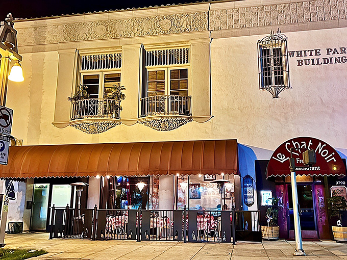 Those iconic red awnings aren't just for show—they're like a beacon calling all Francophiles to this Riverside hidden gem.