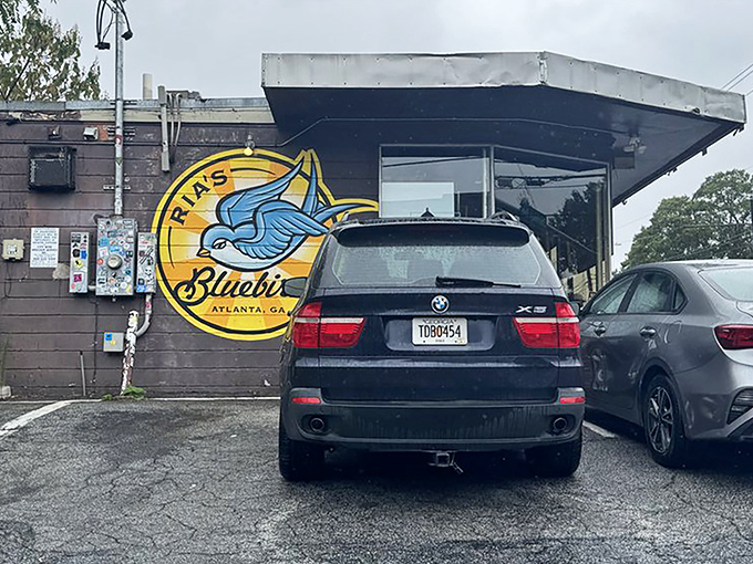The cheerful blue bird logo welcomes you like an old friend. This unassuming corner cafe on Memorial Drive holds breakfast treasures worth waking up for.