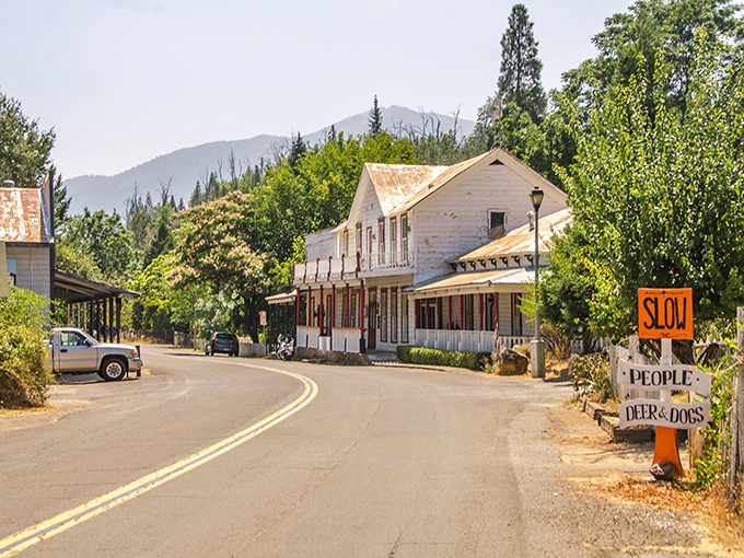 The quintessential small-town California dream – humble buildings nestled against majestic mountains that remind you some of life's greatest treasures come in unassuming packages.