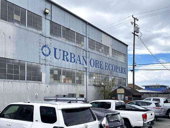 The unassuming entrance to Urban Ore feels like the wardrobe to Narnia—if Narnia were filled with vintage treasures instead of talking lions.