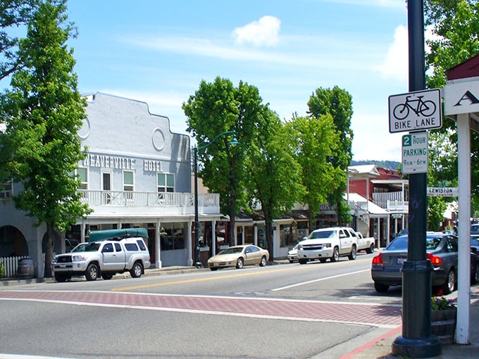 Weaverville's historic Main Street looks like a movie set, but unlike Hollywood, the charm here is 100% authentic – no CGI required.