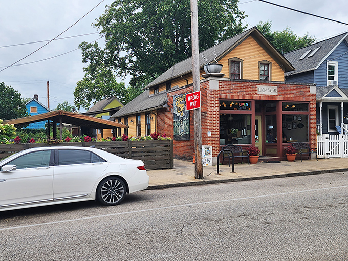 The little yellow-topped brick building on Starkweather Avenue doesn't scream "food paradise"—until you spot the line of hungry patrons waiting for their brunch epiphanies.