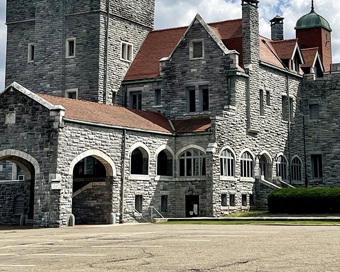 The stone facade of Glamorgan Castle stands proudly in Alliance, looking like it was plucked straight from a European countryside and plopped into Ohio.