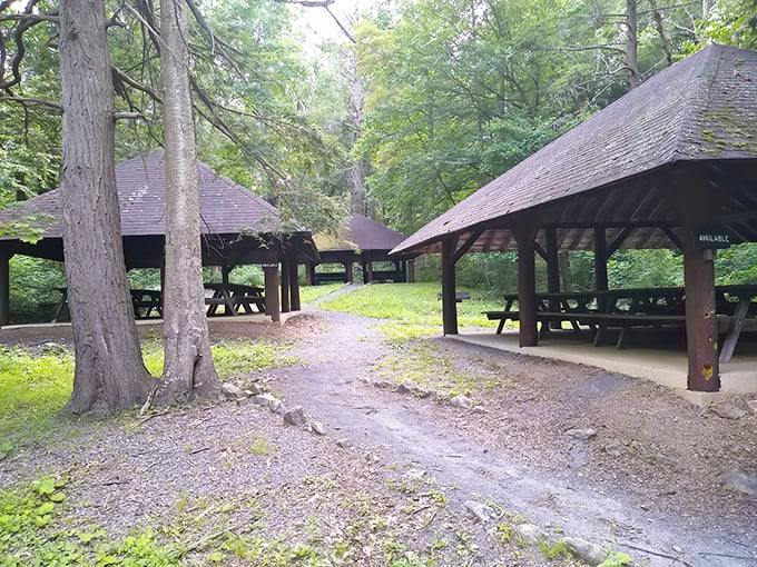 These rustic pavilions prove that the best dining rooms don't need walls or reservations.