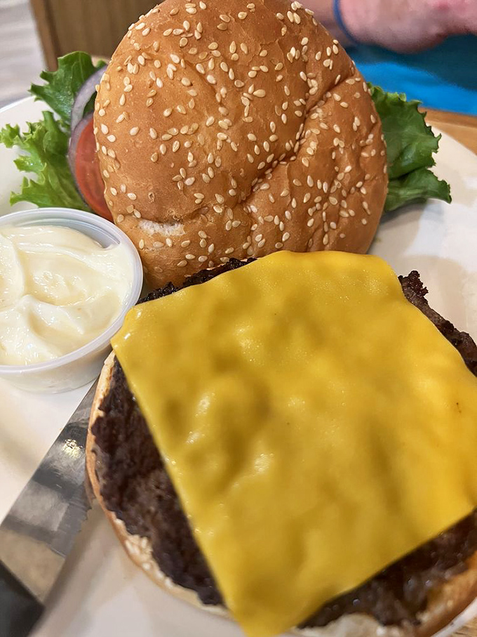 A cheeseburger so honest and straightforward, it could run for mayor and win by landslide.