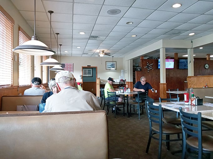Where locals gather to solve the world's problems over endless cups of coffee and plates of home-cooked goodness.