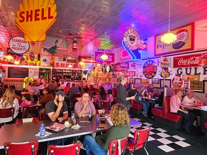 When a restaurant is this packed, you know you've found the real deal. Every table filled with locals who've voted with their appetites—the most honest election in America. 