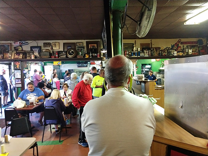 The lunch rush at Brocato's isn't just customers waiting for food—it's a community gathering where strangers become friends over shared culinary obsessions.