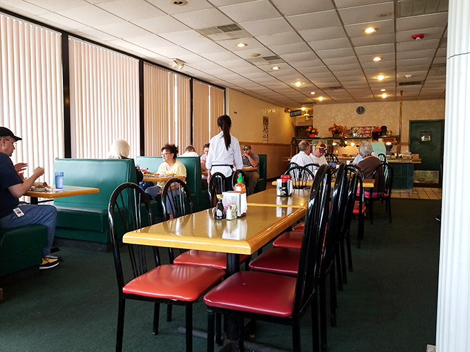 Regulars know the drill—comfortable booths, attentive service, and plates soon to be filled with favorites.