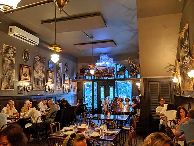 Diners settle in for the long haul because rushing through this experience seems criminal.