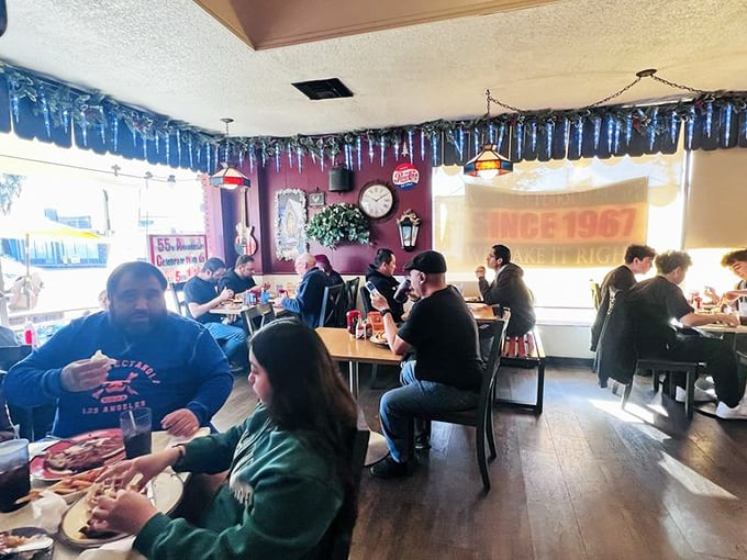 The dining room buzzes with the energy of people who know they've found something special – a cross-section of LA united by great chicken.