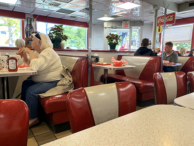 Where strangers become neighbors and neighbors become family, all united by the universal language of "please pass the ketchup."