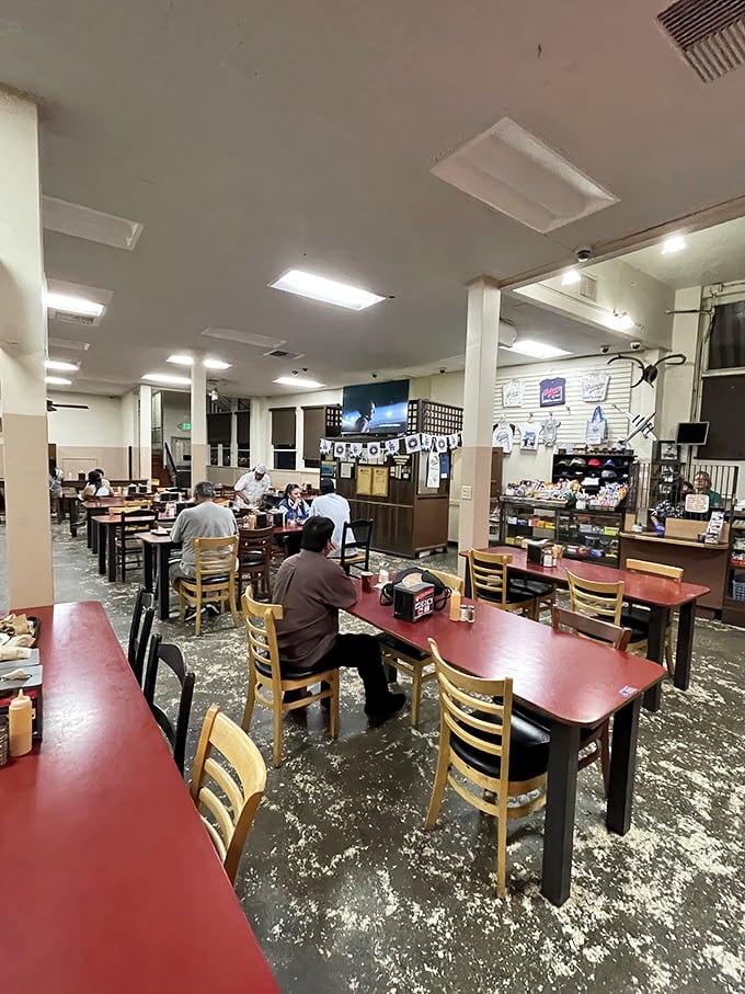 The sawdust-covered floor isn't hipster affectation—it's practical tradition in a place where the food, not the decor, does the talking.