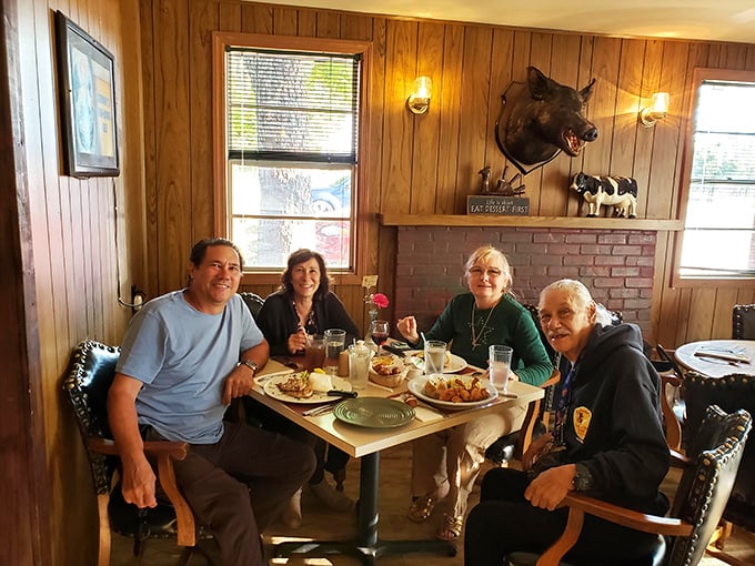Multi-generational dining at its finest – where stories are shared alongside plates of prime rib, and nobody's checking their phone notifications.