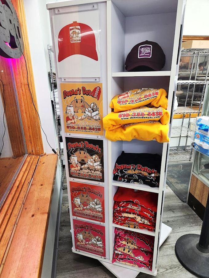 Wear your donut love proudly – this merchandise speaks to the truly enlightened souls.