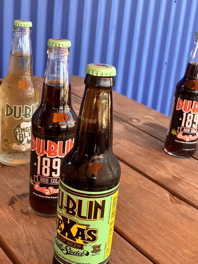 Dublin sodas—the perfect Texas companion to wash down world-class barbecue. Cane sugar and nostalgia in every bottle.