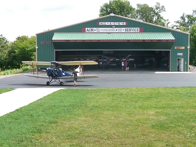 The Eagles Mere Air Museum houses vintage aircraft and flying memorabilia – proving that even before highways, Pennsylvania's small towns weren't as isolated as they appeared.