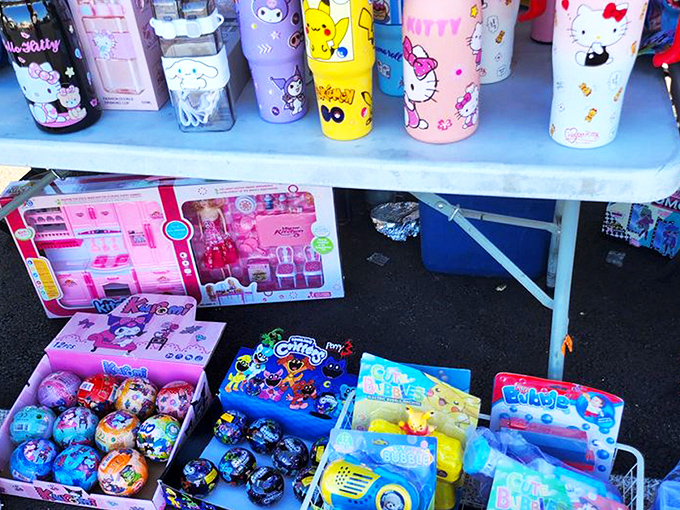 Hello Kitty meets Pokémon in this colorful collision of childhood nostalgia. Parents beware—resistance to these toys is futile for small hands.