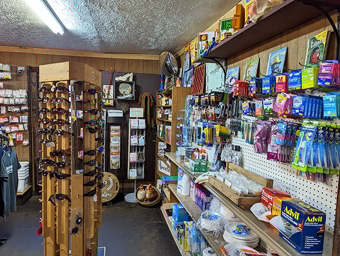 The "general" in General Store isn't kidding around. From fishing tackle to household essentials, it's Amazon Prime before Jeff Bezos was born.