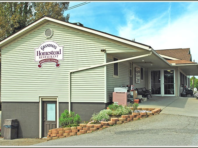 Grandma's Homestead Restaurant—where the only thing more welcoming than the name is the aroma of fresh-baked pies that greets you at the door.