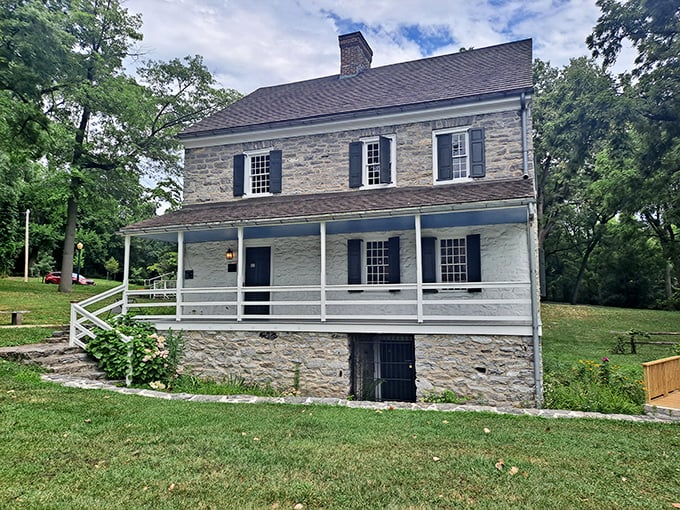The Jonathan Hager House stands as a sturdy testament to colonial craftsmanship. Those stone walls have stories to tell—if only they could talk.