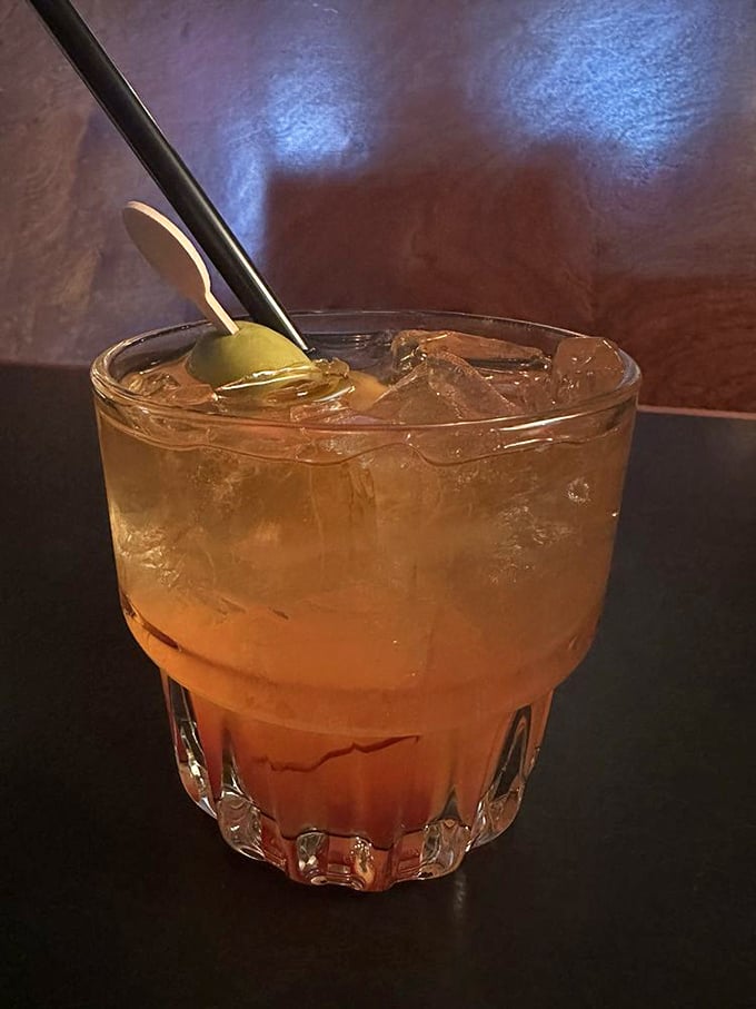 This isn't just an Old Fashioned—it's Wisconsin's unofficial state handshake. Brandy-based, fruit-muddled, and absolutely mandatory with your burger.
