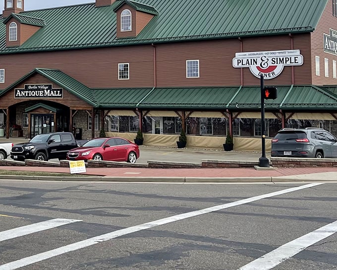 The Plain & Simple Antique Mall – where the name describes the philosophy but not the flavors you'll discover in this corner of Amish Country.