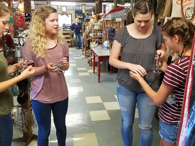 Shopping becomes cultural exchange in this gift shop, where visitors discover treasures made by hands rather than machines.