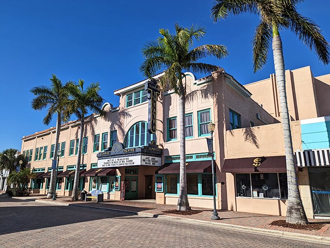 The historic Sunrise Theatre stands as downtown's cultural anchor, where world-class entertainment meets small-town convenience.