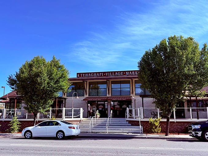 The Village Market isn't trying to be trendy with an artisanal name – it's actually a place where locals shop and catch up on town gossip.