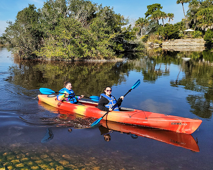 Paddling through Tomoka's pristine waters offers an up-close encounter with Florida's natural side—an experience no theme park can match.