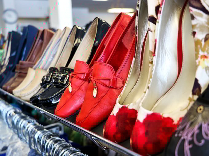These shoes were made for walking... stylishly into your next event! From professional flats to statement heels, footwear finds for every occasion.