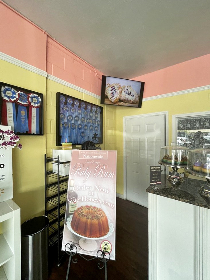 Award ribbons that tell the story of desserts so good, they've literally been judged the best in the world—no pressure, other bakeries.