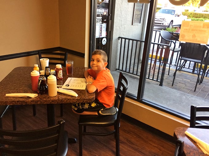Family-friendly in the truest sense—where kids learn early that breakfast out beats cereal at home by several delicious miles.