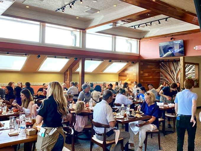 The packed dining room tells the story better than words could—this is where Nashville comes when it's hungry for more than just music.