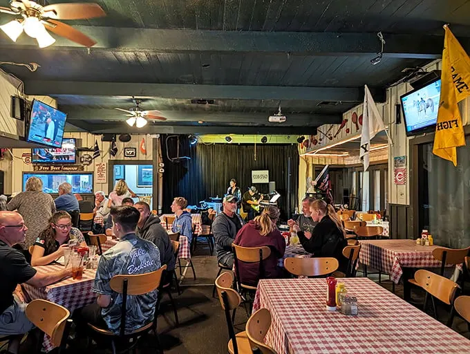 Happy faces tell the real story – this is where locals gather for consistently outstanding meals.