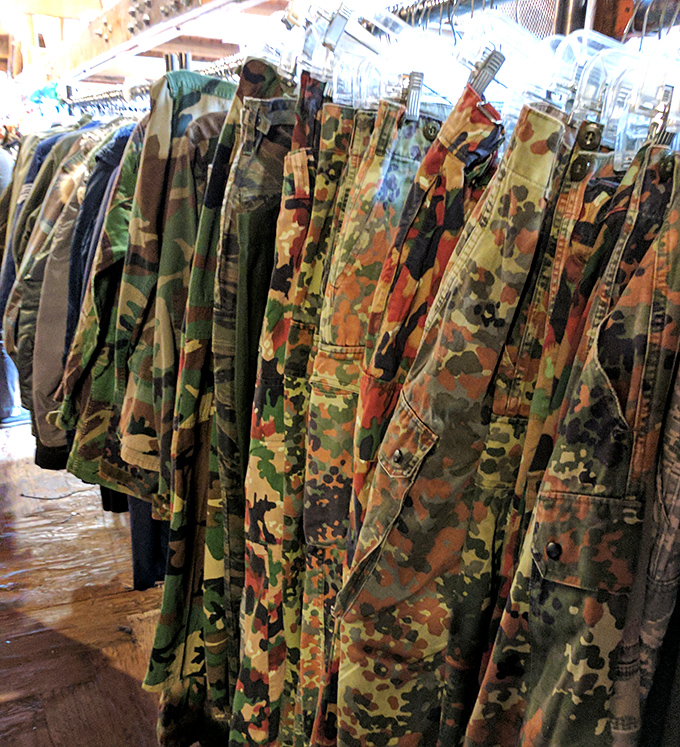 Military surplus meets fashion forward – because sometimes you need clothes built for adventure.