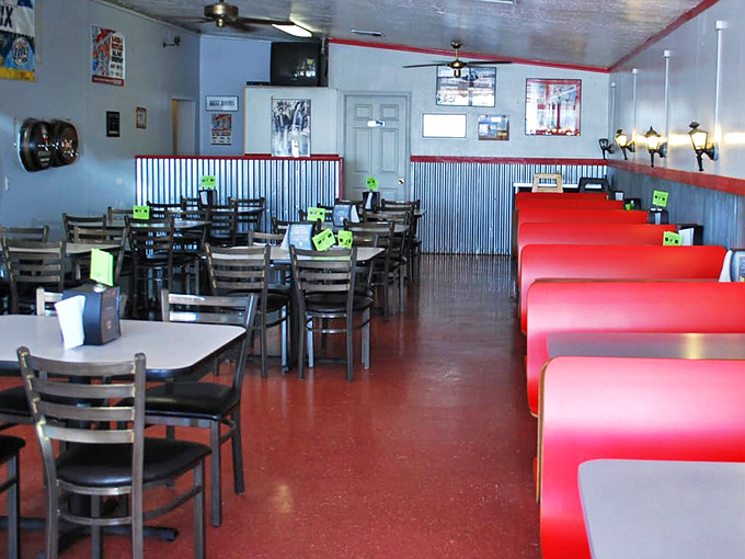 The dining room—where strangers become friends united by the universal language of "mmm" and "pass the napkins."