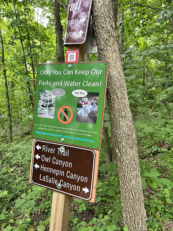 Trail signs: the original GPS system. Follow these wooden arrows to discover canyons that would make Colorado blush with envy.