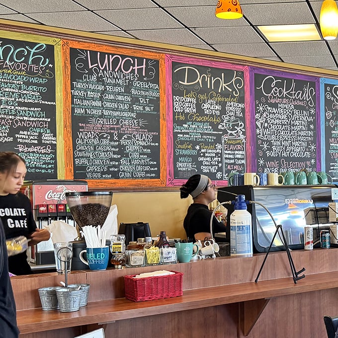 Behind every great café are people who know their craft. Those colorful chalkboard menus aren't just for show—they're promises these folks keep daily.