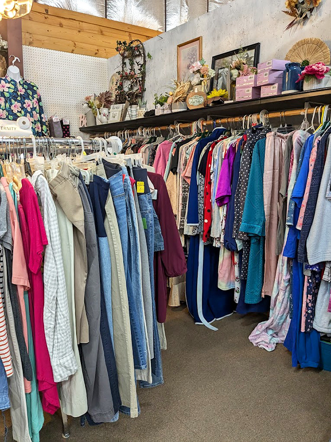 Ladies' fashion ranges from everyday classics to special occasion pieces – all priced to make your wallet breathe a sigh of relief.
