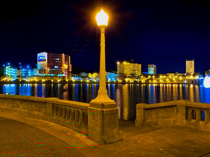 Lakeland's waterfront promenade offers million-dollar views that somehow still fit into a $1,200 monthly budget.