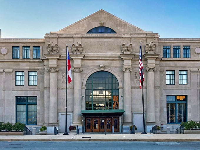 Macon's impressive Terminal Station stands as a magnificent reminder of when train travel was the height of sophistication.